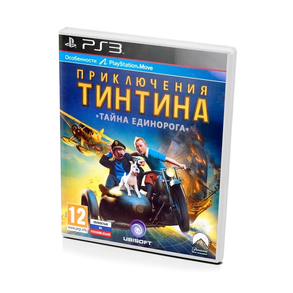 Приключения Тинтина Тайна Единорога (PS3, рус.)