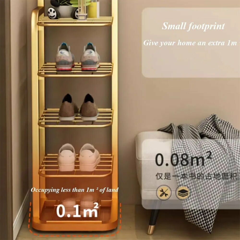 Обувница, Металл, 26х28х126.5 см