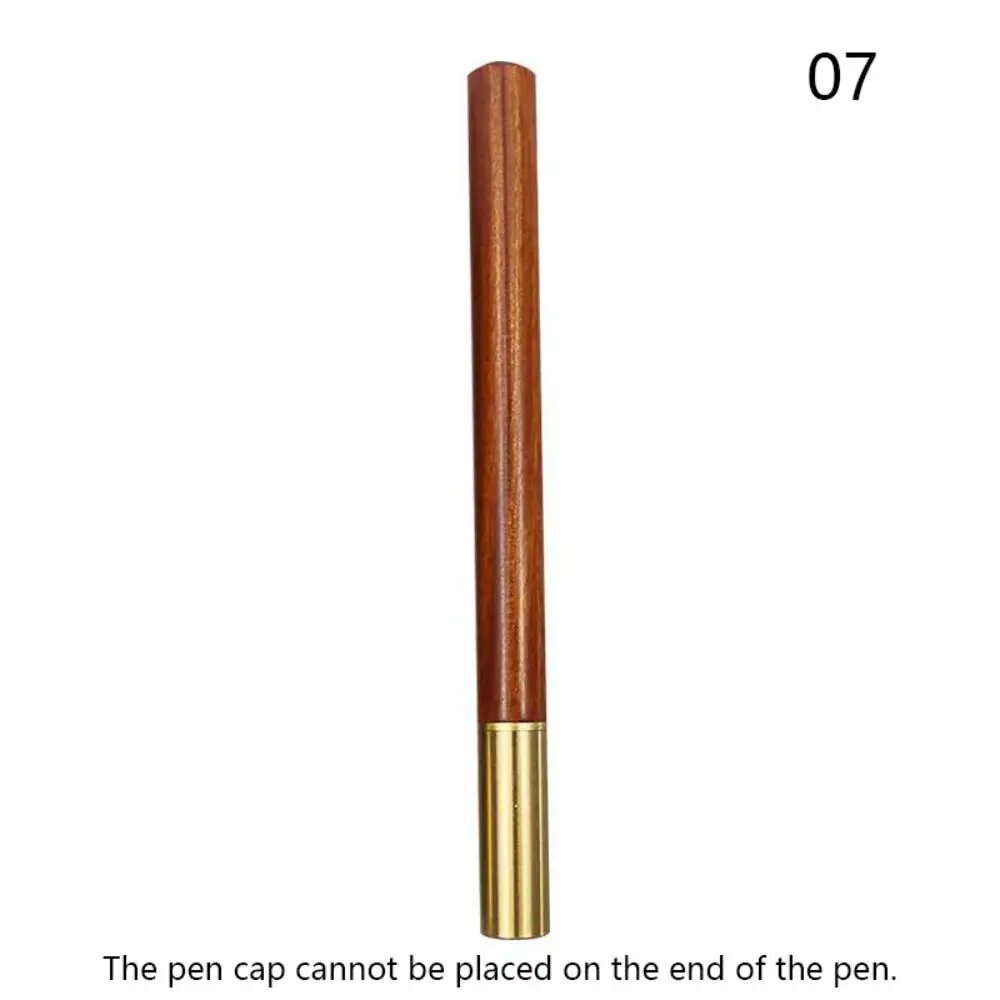 Латунная шариковая ручка, креативная деловая перьевая ручка с деревянным корпусом, Подарочные инструменты для письма для студентов, подарок для студентов