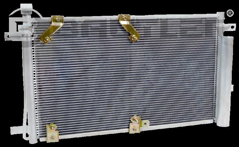 Радиатор кондиционера с ресивером Bautler BTL-0070ACR для автомобилей ВАЗ 2170-2172 "PRIORA" аналог Panasonic (2007-), 1 шт