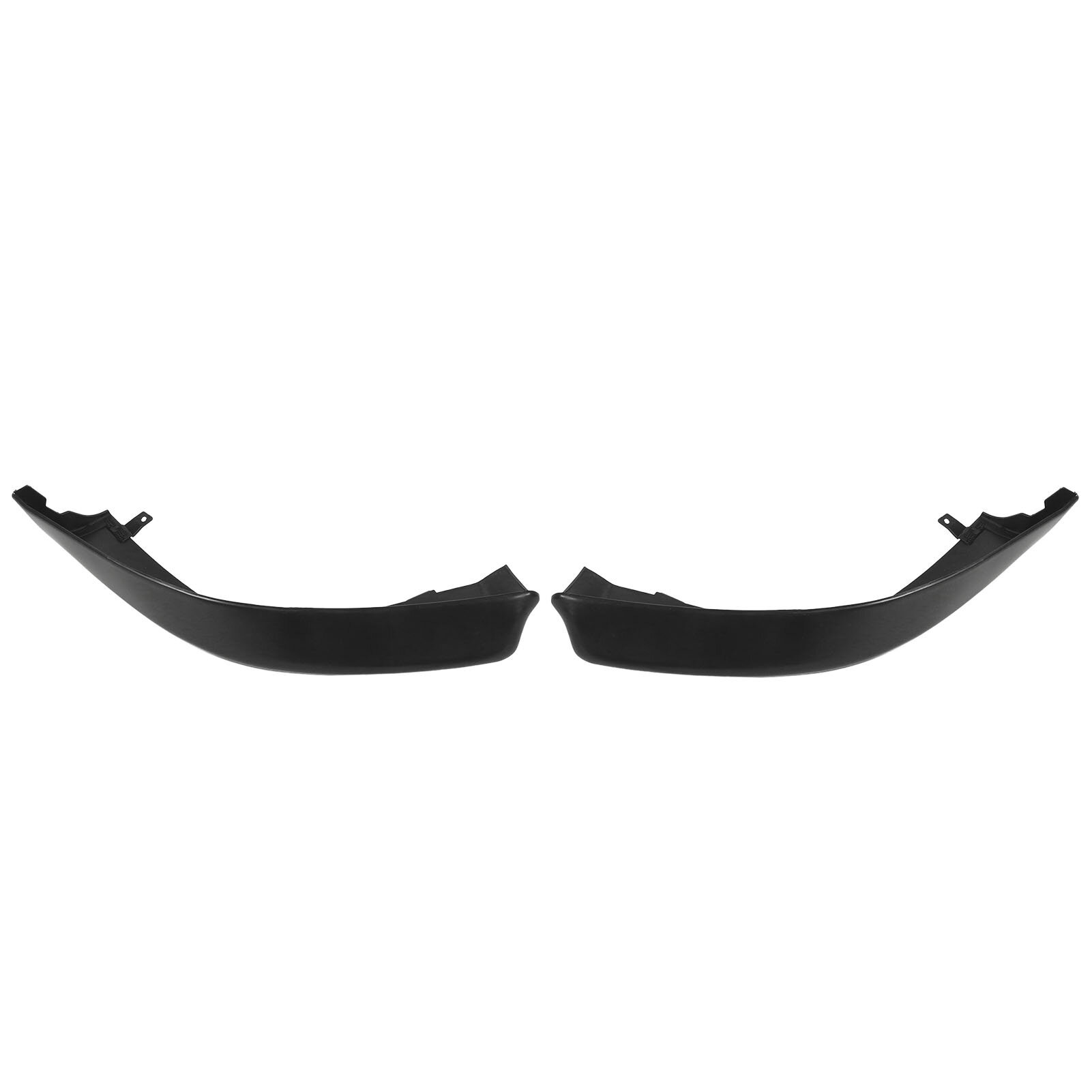 2pcs передний бампер угловой спойлер черный разветвитель замена для Mitsubishi lancer de gts es vr -x assire