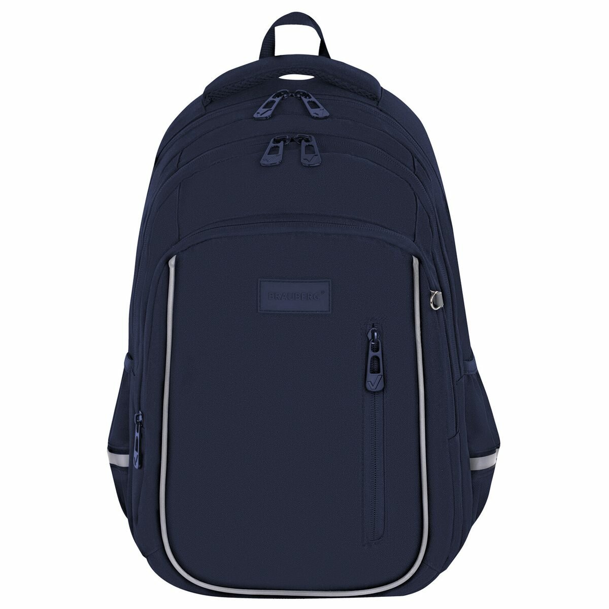 Рюкзак школьный Brauberg INTENT, 2 отделения, 4 кармана, "Navy blue", 39х27х14см (273113)