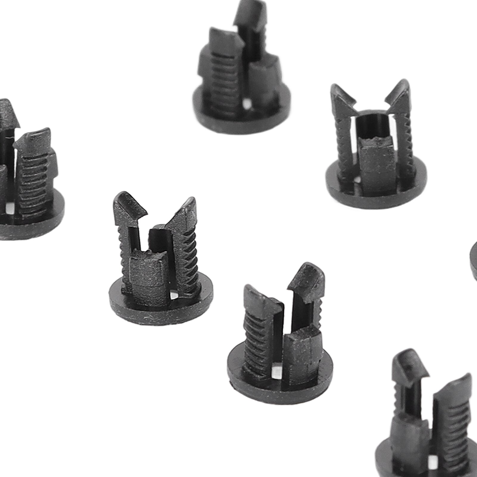 200 шт. Держатель светодиода 3 мм Держатель светодиодной лампы Nylon66 Черная рамка Крепление для светодиода Зажим для светодиода