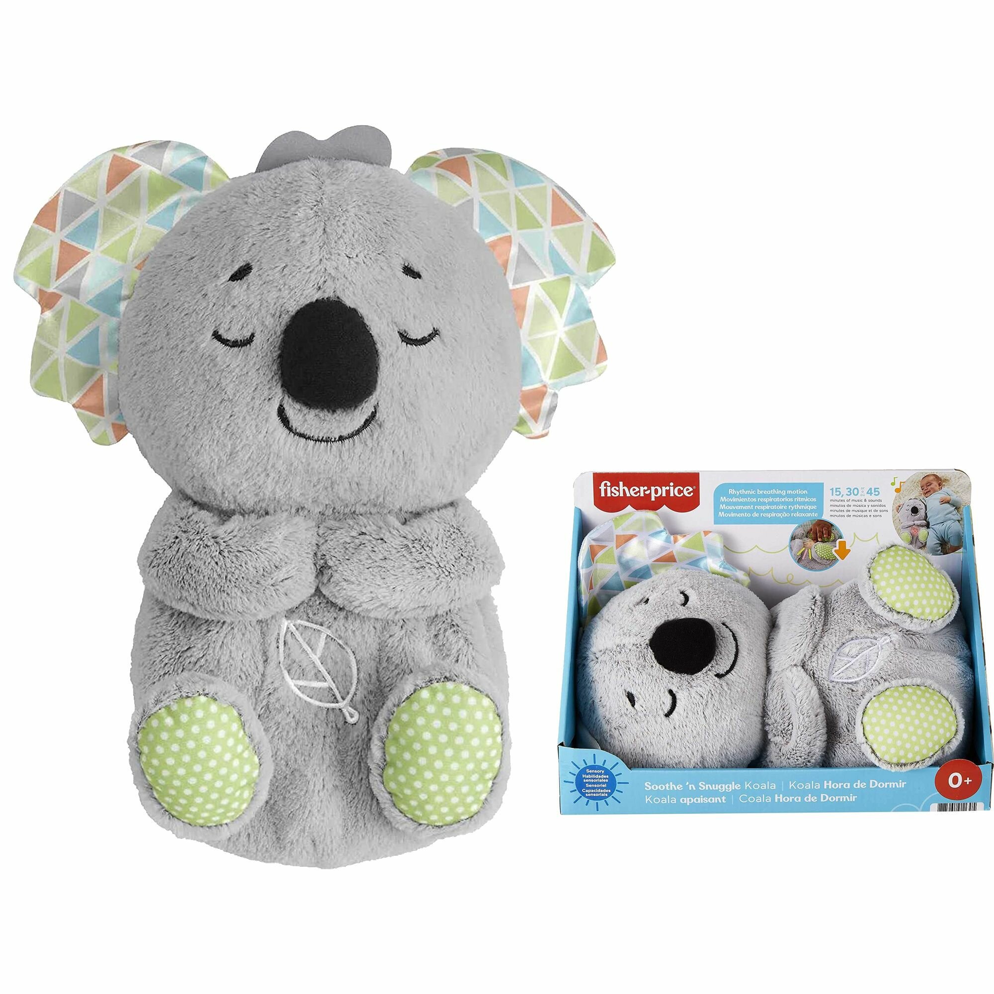 Детская игрушка для сна Fisher Price с музыкой Soothe 'N Snuggle Коала