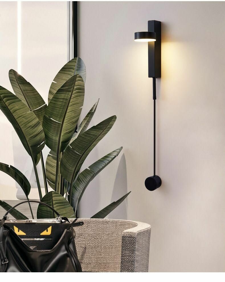 Бра Maoyi, LED, настенный, 12 Вт, диммирование, теплое белое свечение