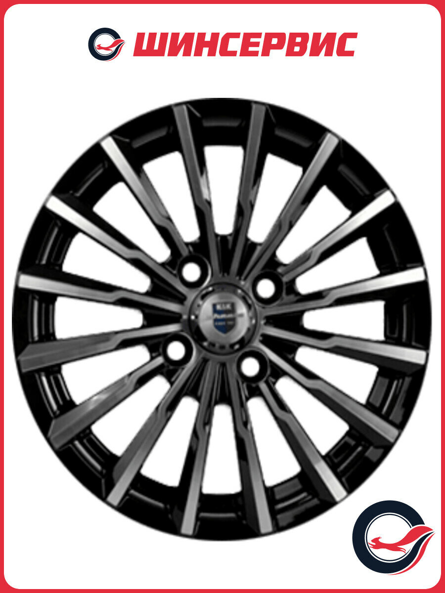 Литой колесный диск КиК Акцент R17x7.0J 5x114.3 ET45 ЦО60.1 для автомобиля