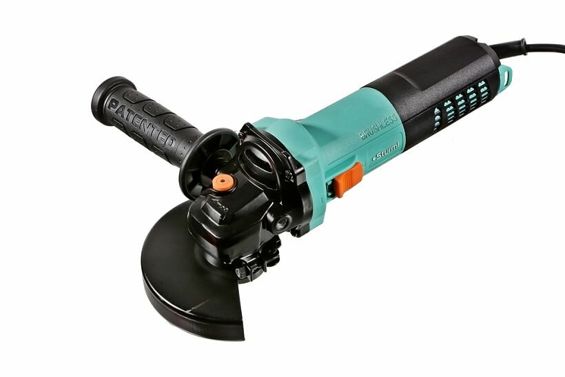 Болгарка Sturm! AG9012BE, бесщеточный двигатель, 1300Вт, 220В, 125мм