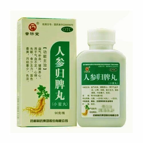 Женьшэнь Гуй Пи Вань / Renshen Guipi Wan 90 гр (пилюли)