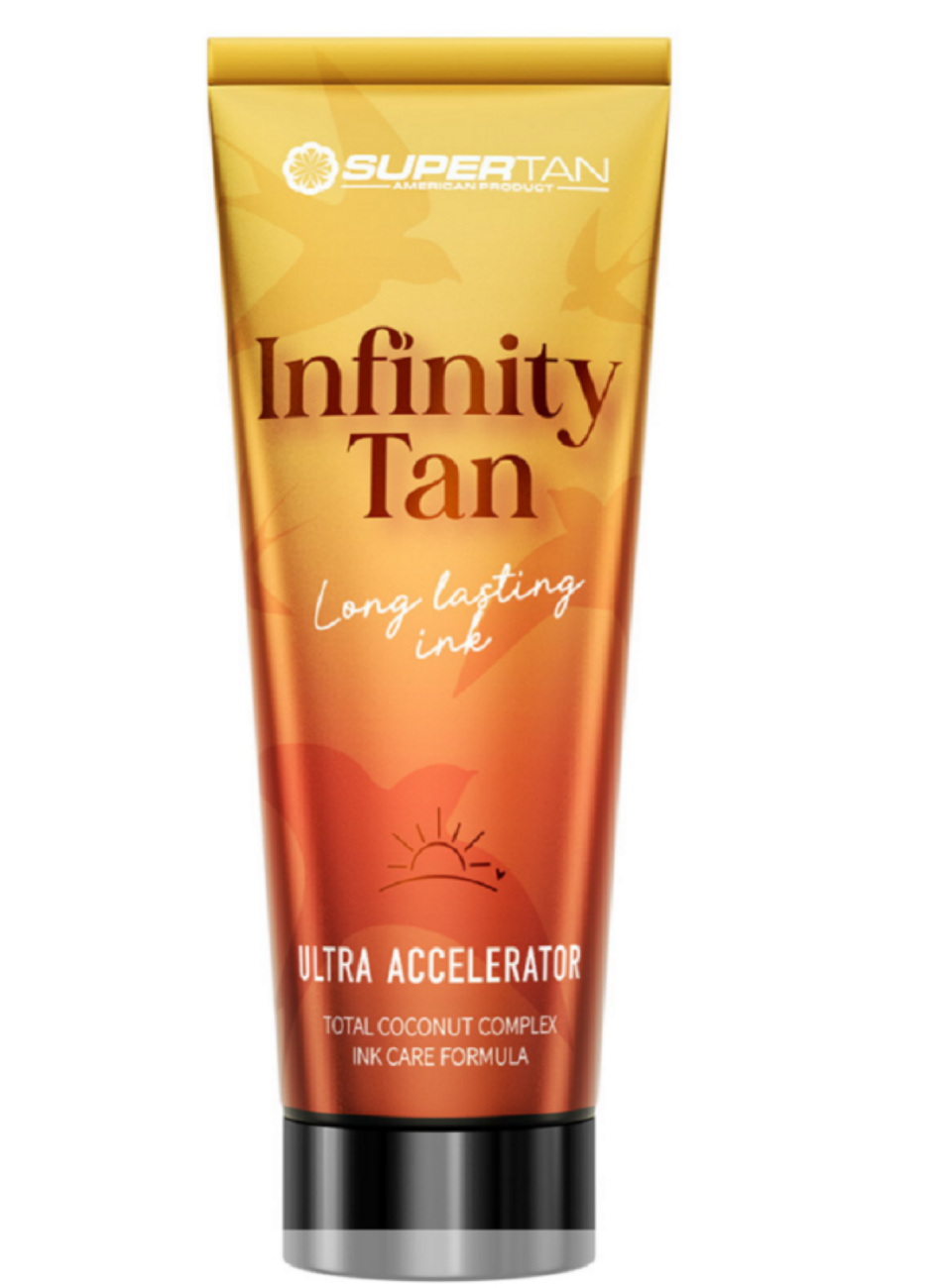 Крем для солярия SUPERTAN Infinity Tan Ultra Accelerator 200 мл (с защитой татуировок)