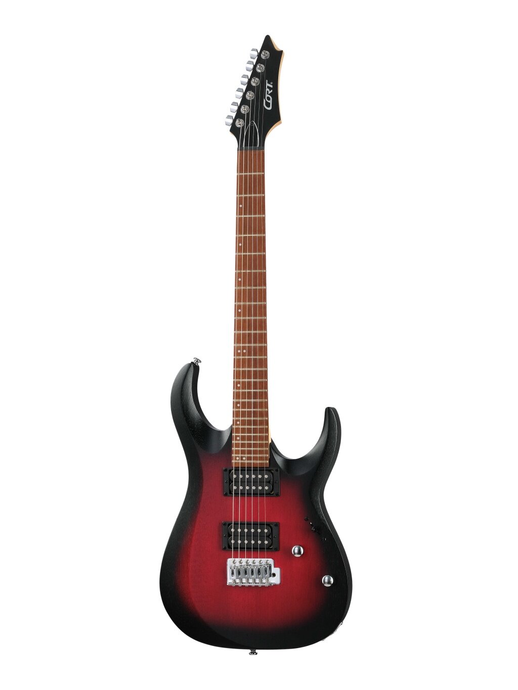 X100-OPBB X Series Электрогитара, красный санберст, Cort