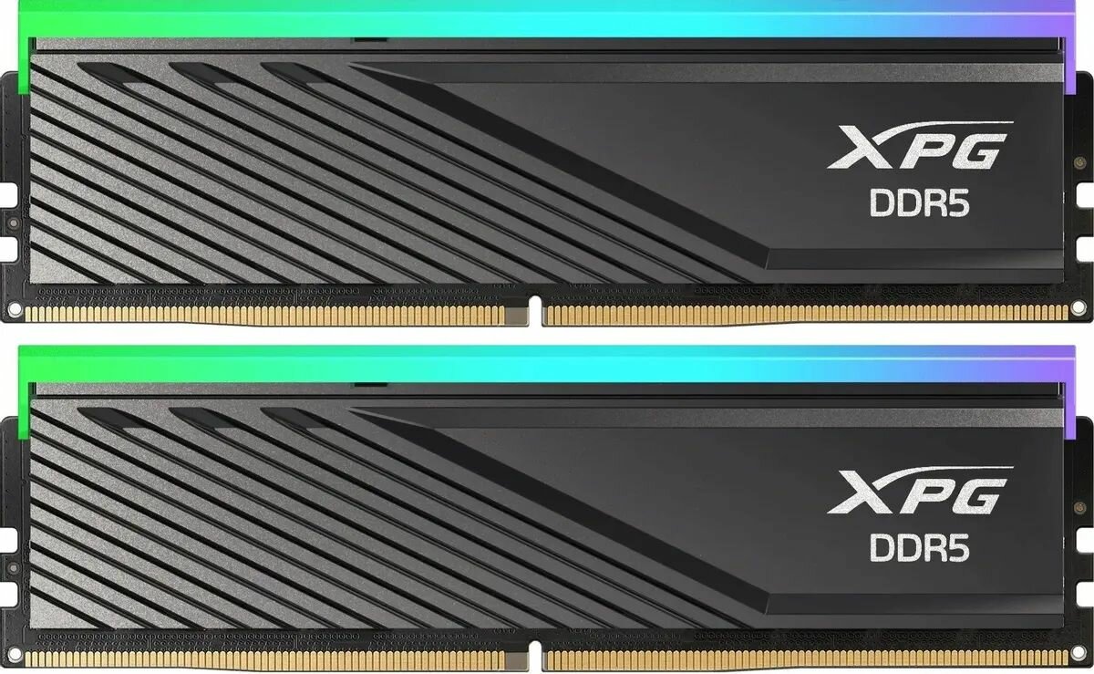 Модуль оперативной памяти ADATA Память DDR5 2x16GB 6000MHz A-Data AX5U6000C3416G-DTLABRBK XPG Lancer RGB RTL