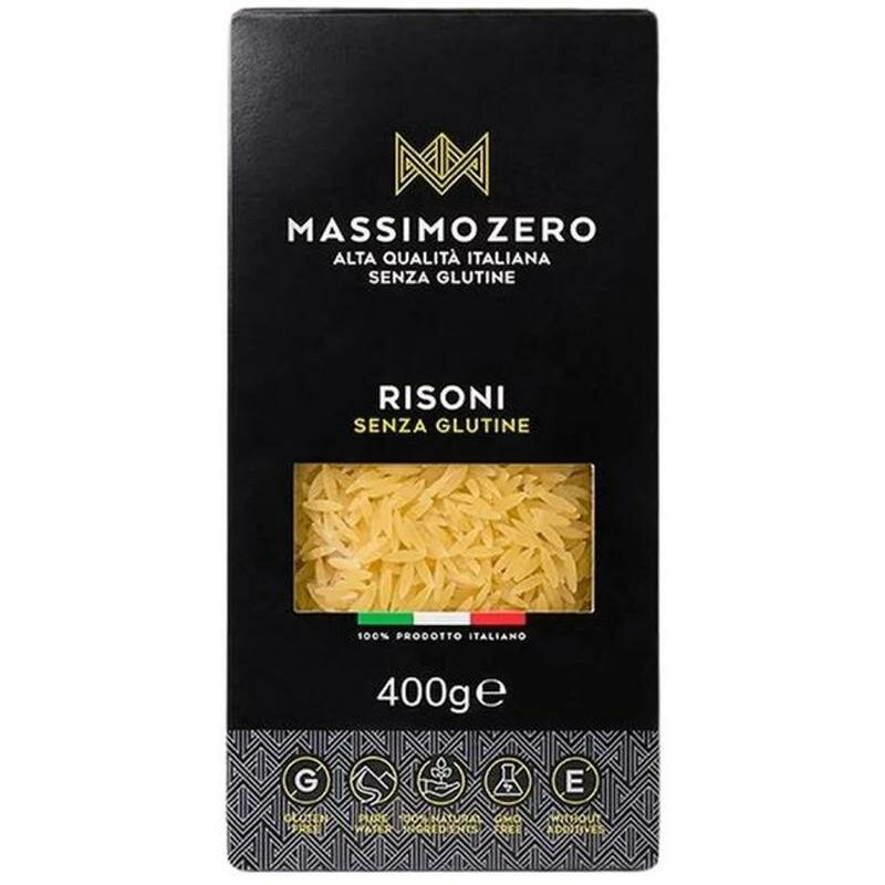 Ризони из кукурузы и риса безглютеновые MASSIMO ZERO 400 г