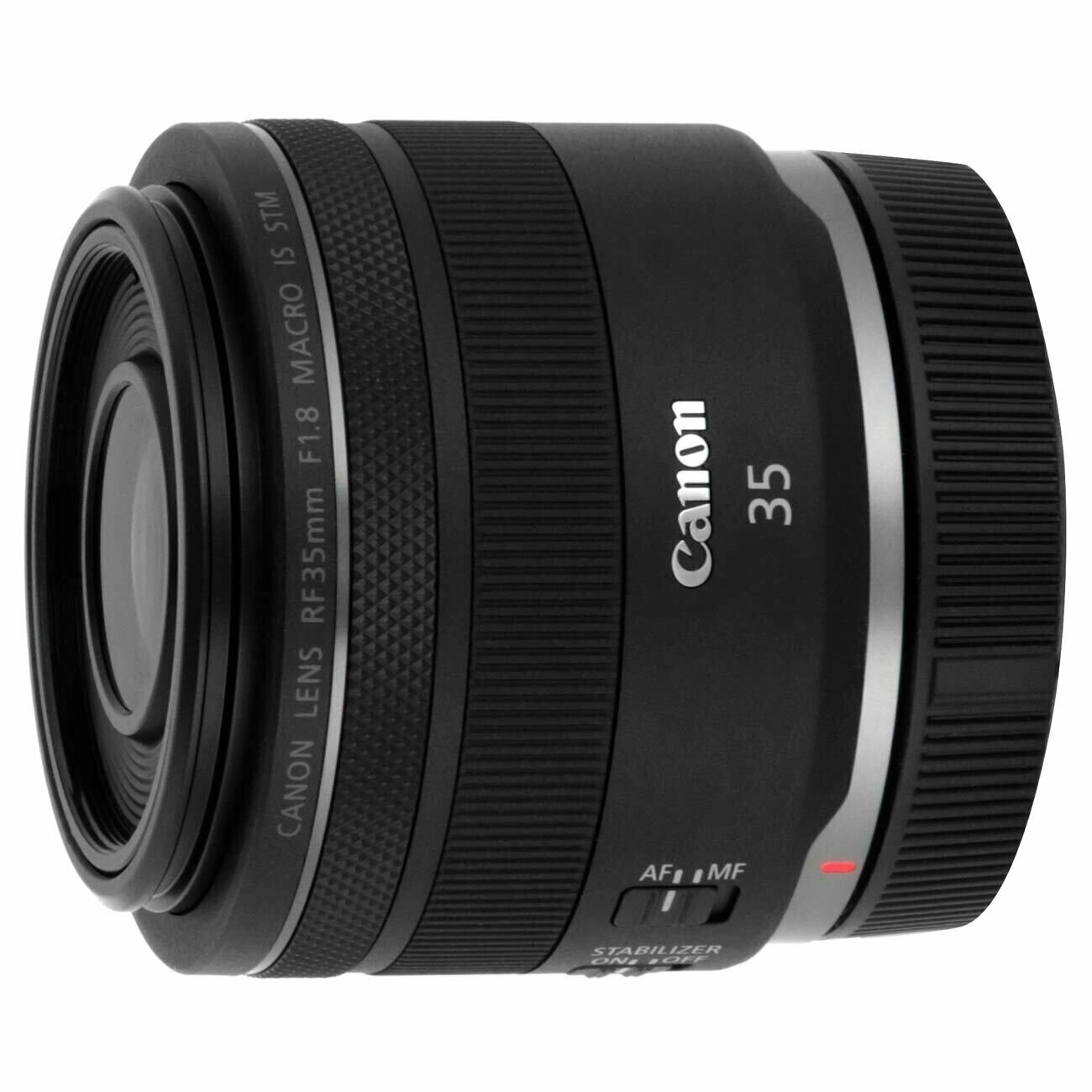 Объектив Canon RF 35mm f/1.8 Macro IS STM, для пейзажей и портретов, черный