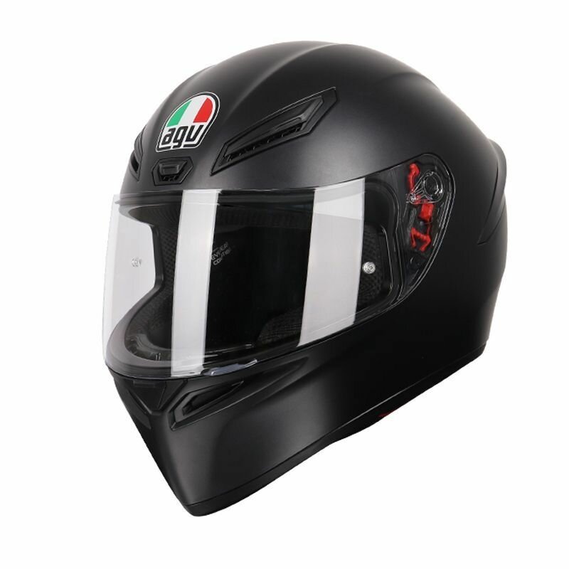 Мотошлем AGV K-1 S Mono шлем черный глянцевый (55-56) размеры; M