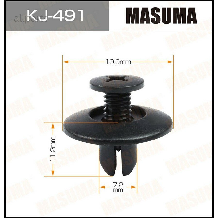 MASUMA KJ-491 Клипса TOYOTA