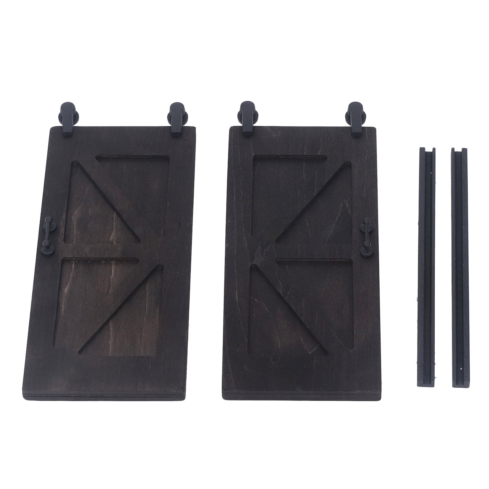 Миниатюрная кукольная дверца сарая, раздвижная перегородка, модель мебели, игрушка, украшение.