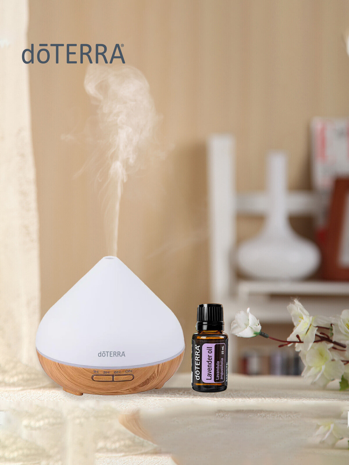 DoTERRA диффузор, дотерра Лаванда 15 мл