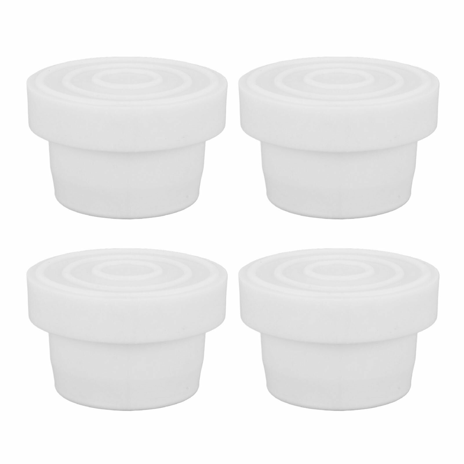 Резиновая Заглушка Для Лестницы Бассейна: Комплект 4 Штук Для Трубок 1.9 Дюйма - Высокопрочная Защита Ступеней, Устойчивая Установка Без Проскальзывания Аксессуар Для Обслуживания