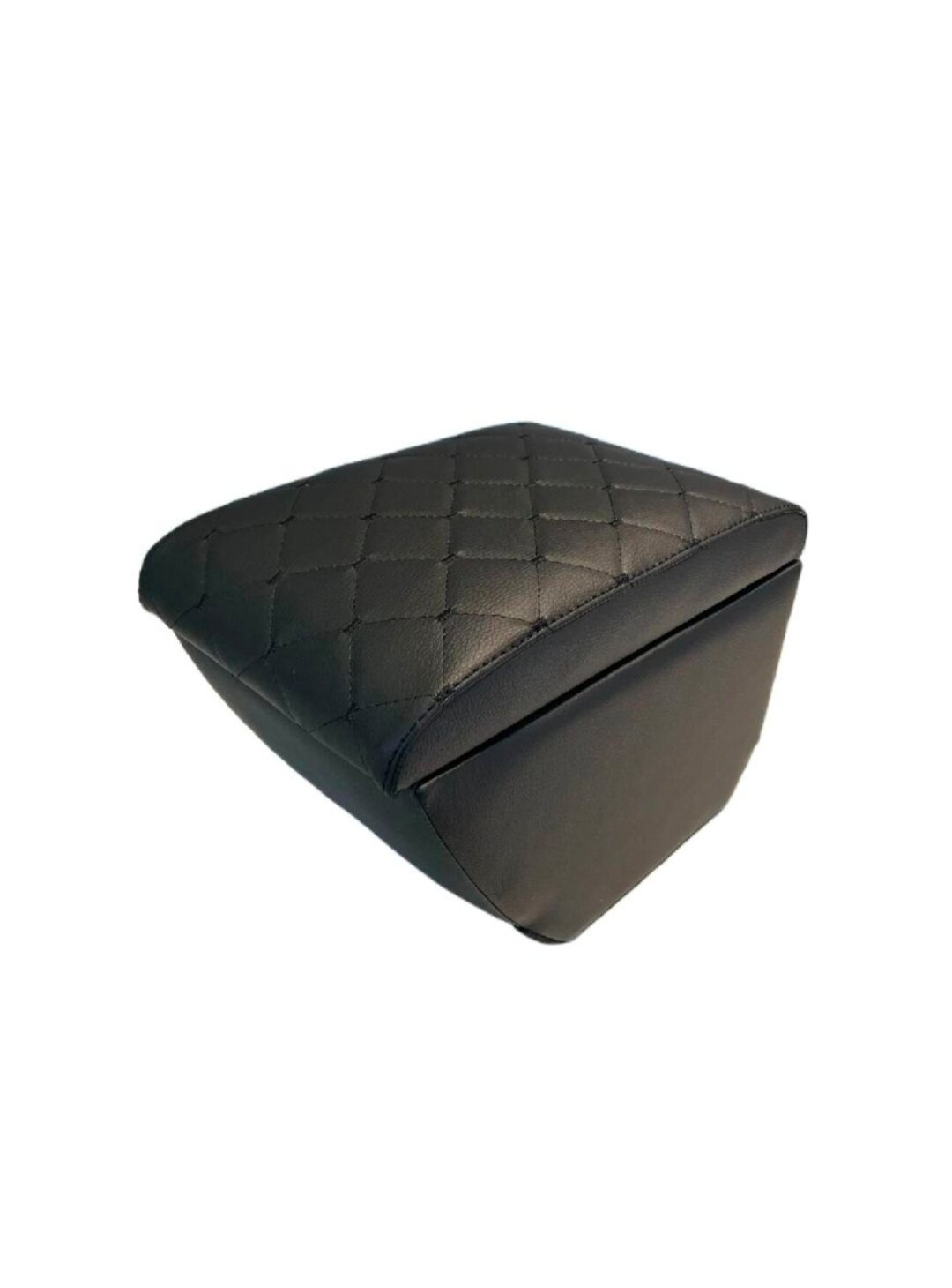 Подлокотник Kia Cerato 2/Кия Церато 2 (2008-2013) эко-кожа ромб чёрный/лёгкая установка