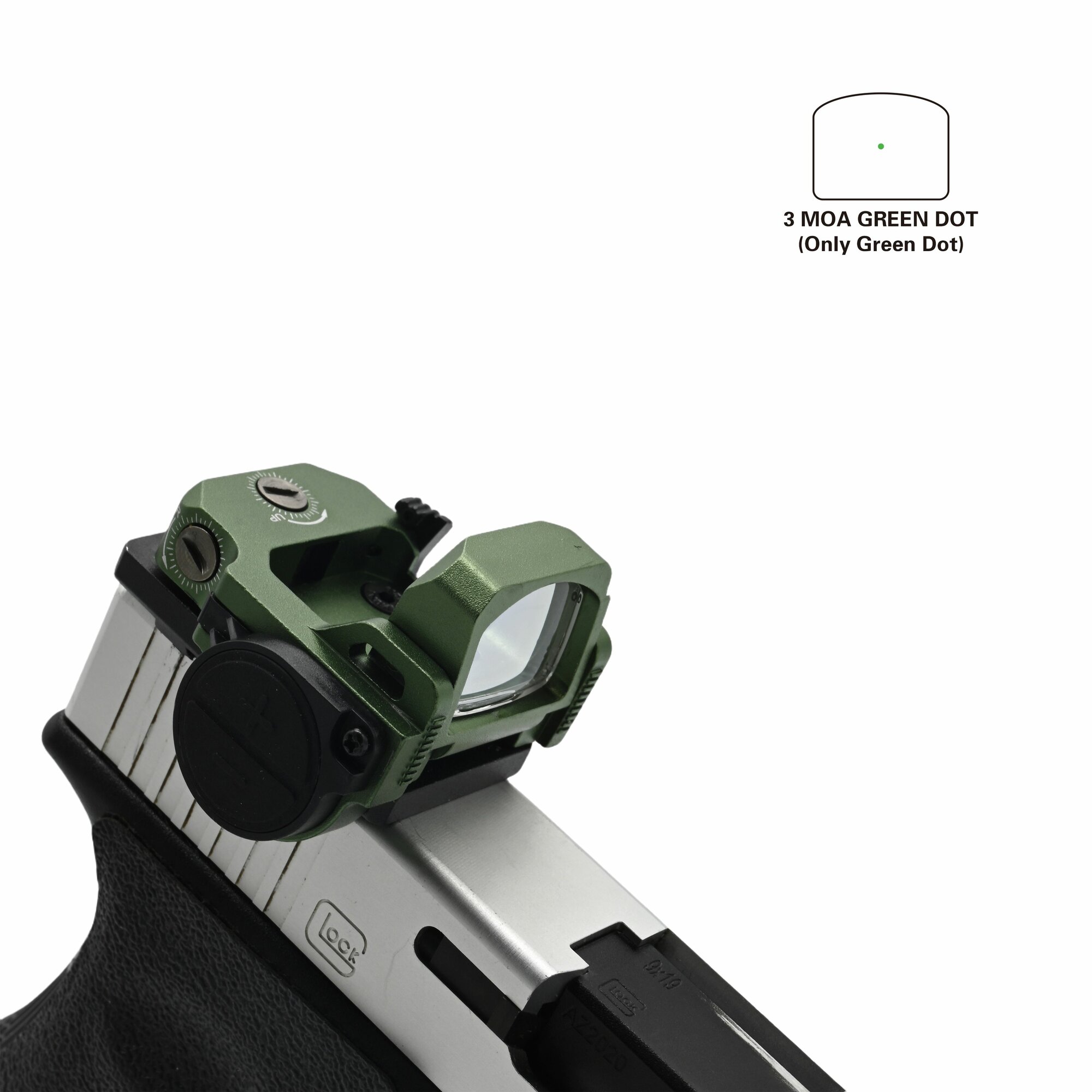 Vism PRO FlipDot Sight Голографический прицел Коллиматорный прицел для страйкбола -hj