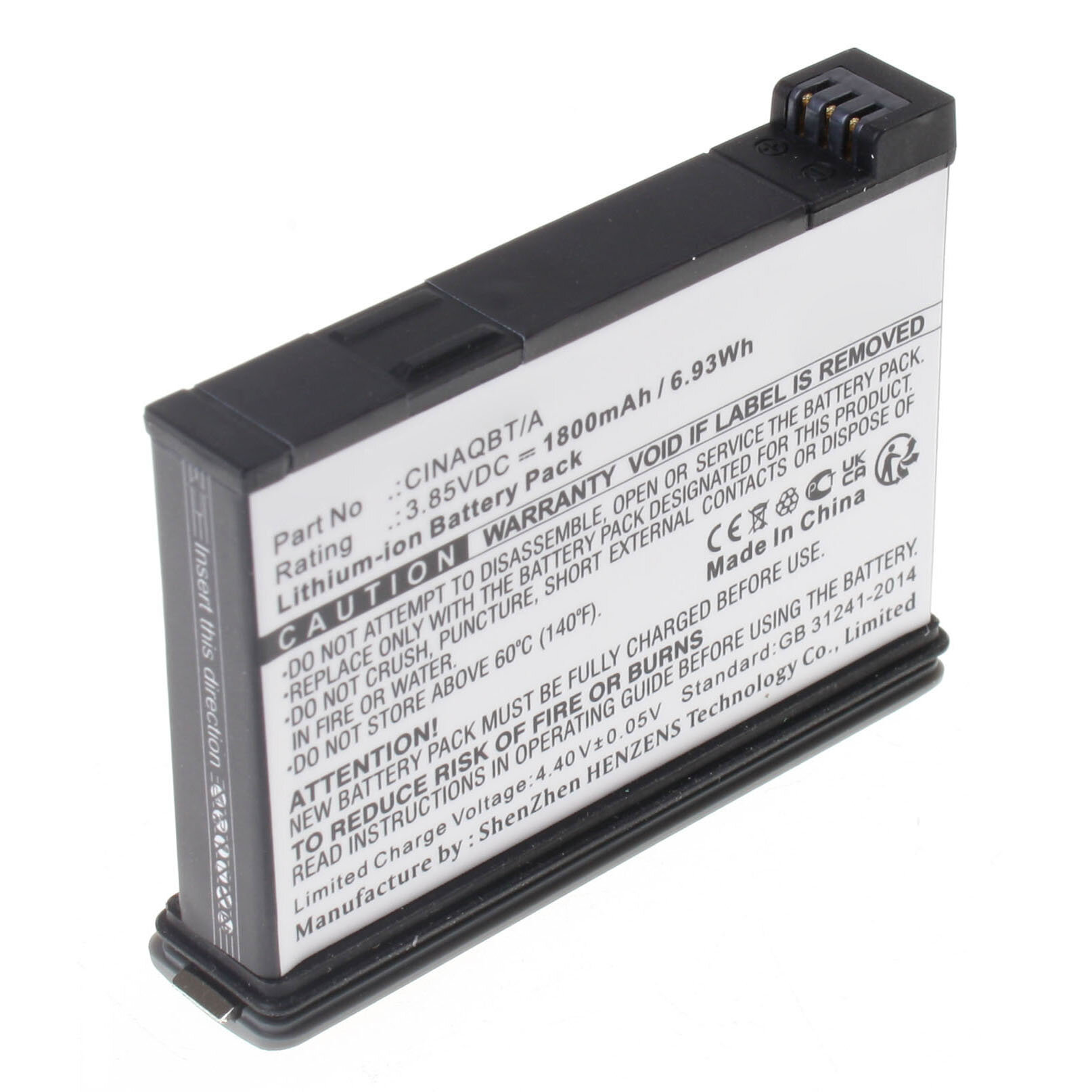 Аккумулятор iBatt 1800mAh для камеры Insta360 One X3 (CINAQBT/A)