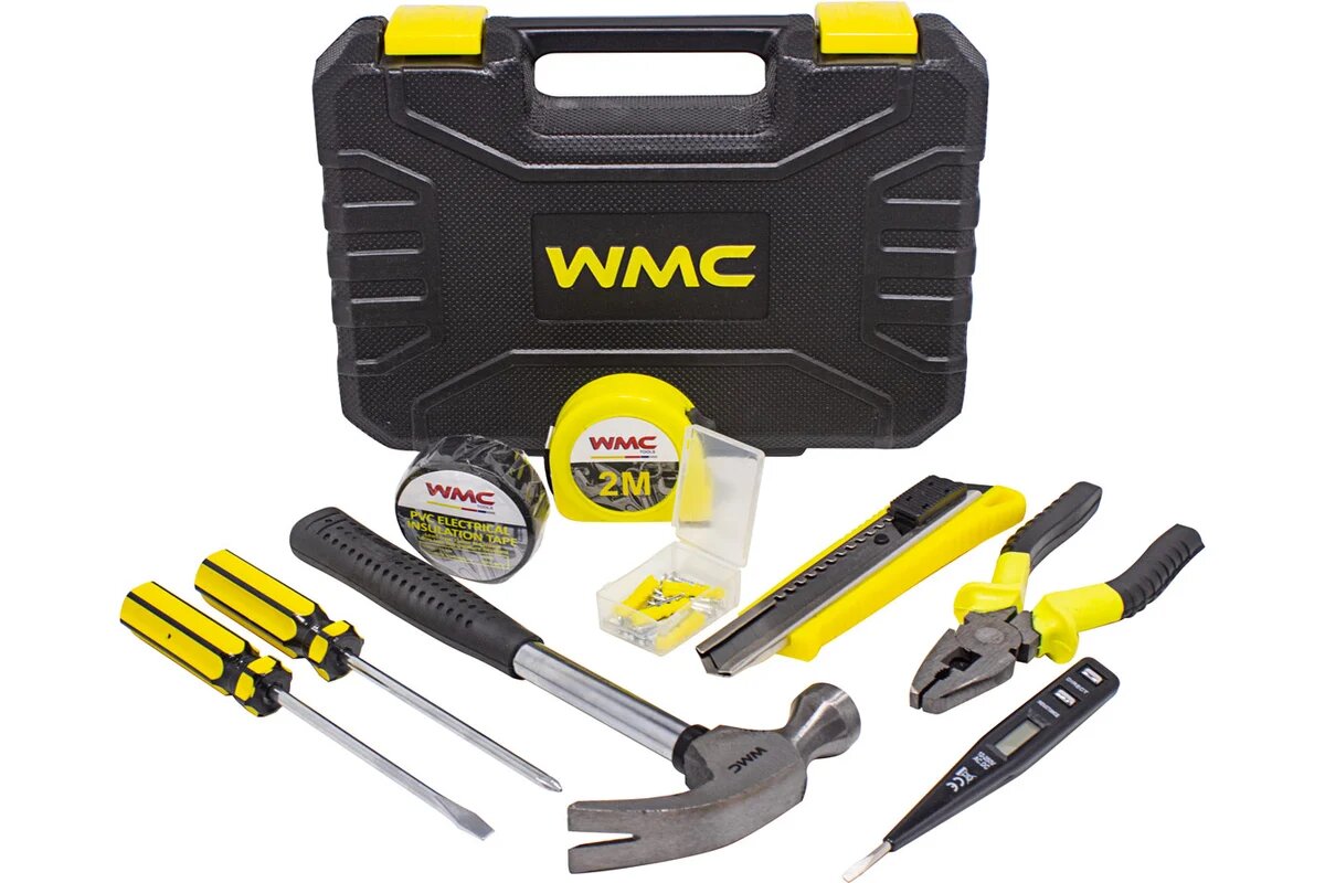 Набор инструмента WMC TOOLS 55 предметов WMC-1055(51085) в кейсе для хранения