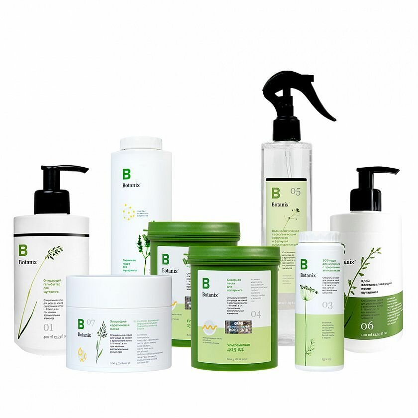 Набор для шугаринга BOTANIX (GLORIA) №1 (ультрамягкая+плотная)