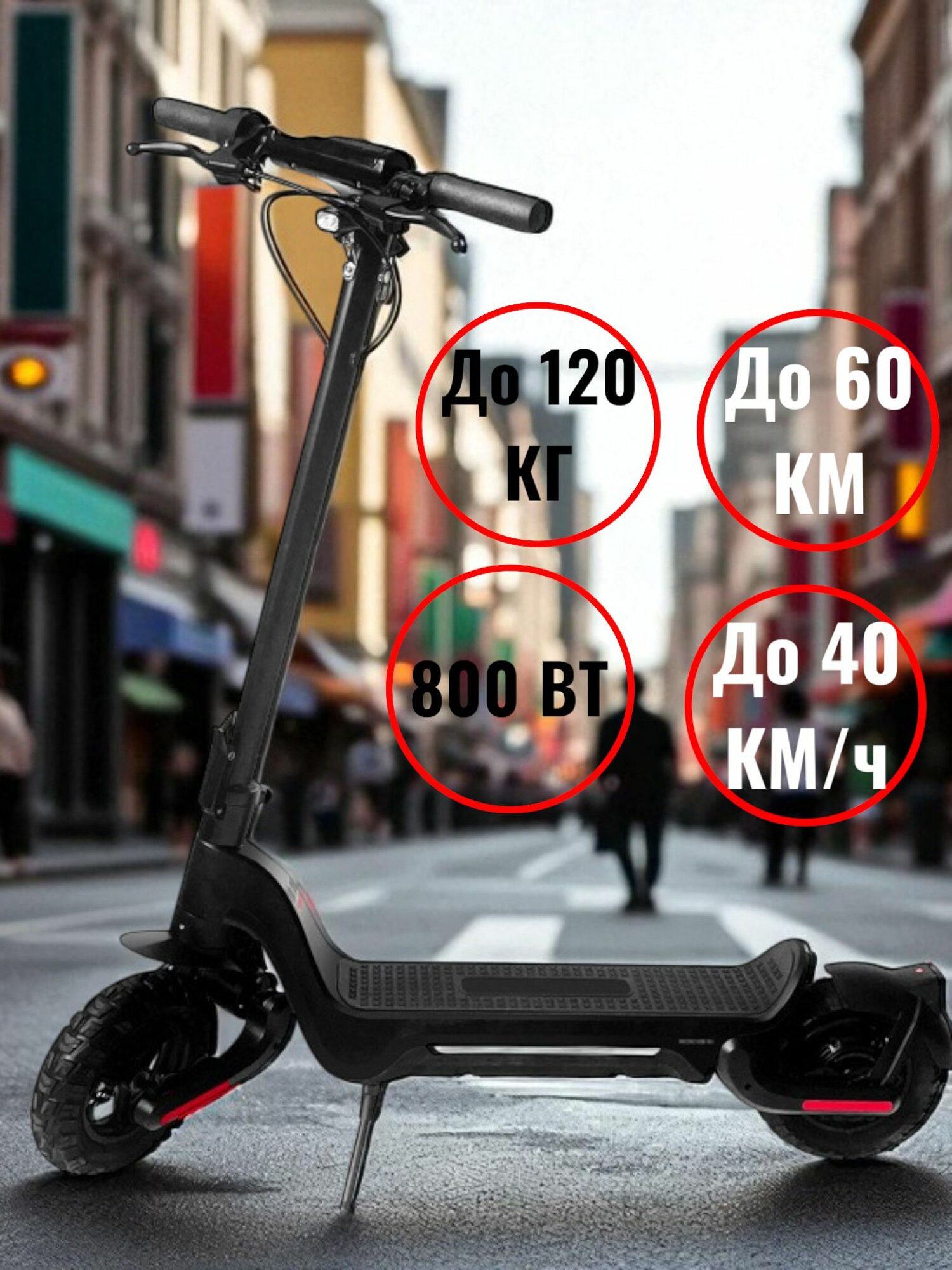 Электросамокат для взрослых Citycoco KB05 складной