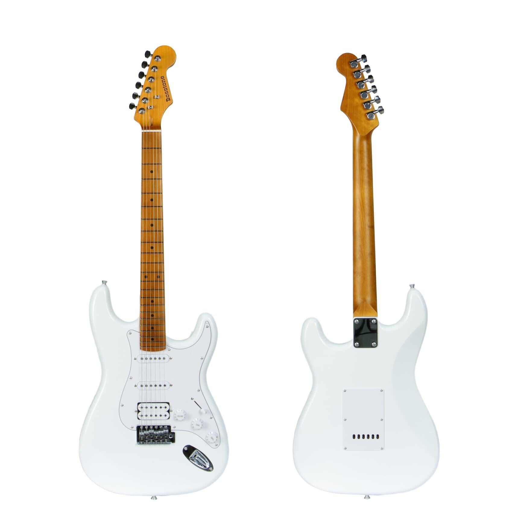 Bosstone SG-04 V.2 WH (2025) Гитара электрическая, 6 струн цвет белый