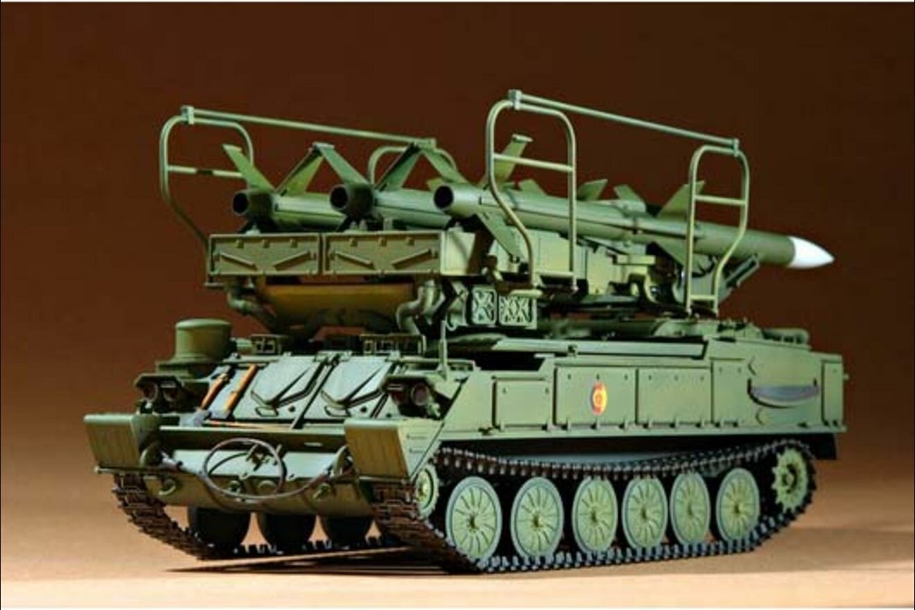 Trumpeter 00361 1/35 Российская зенитная ракета SAM-6 2К12 Куб SA-6 "Выигрышный"