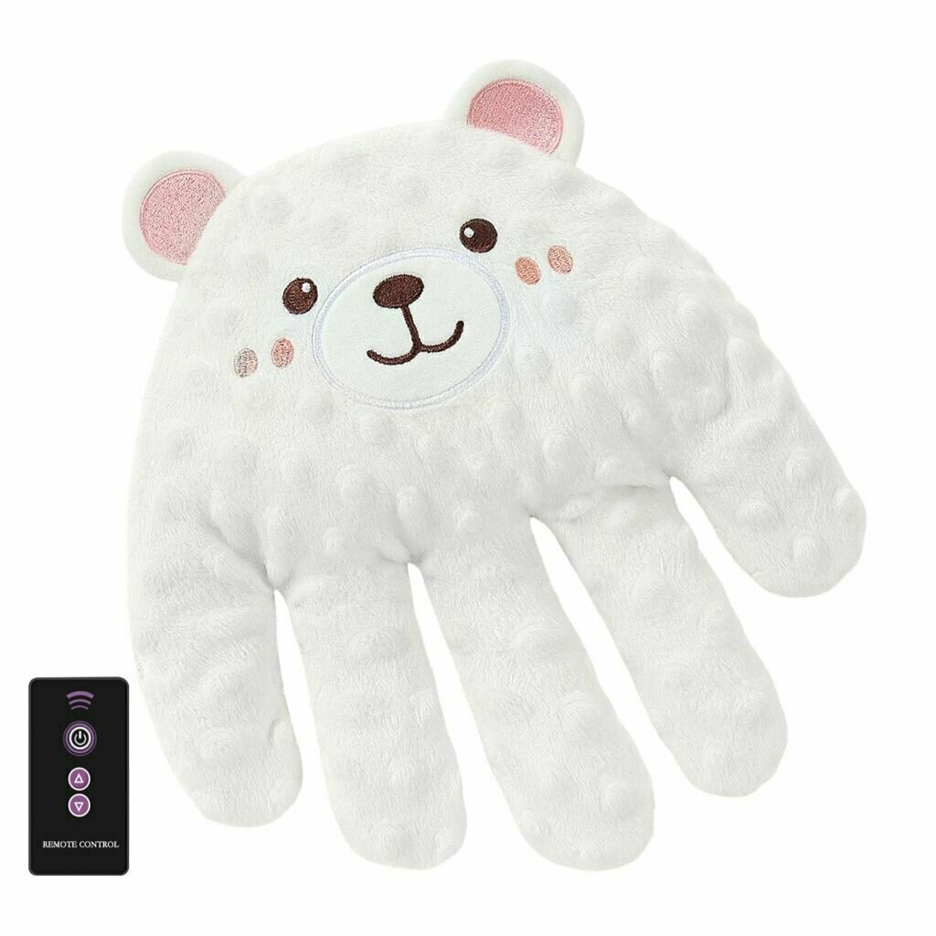 Успокаивающая подушка для рук малышей, устройство сна с дистанционным управлением, мягкими вибрациями, мягкое и удобное успокаивающее действие