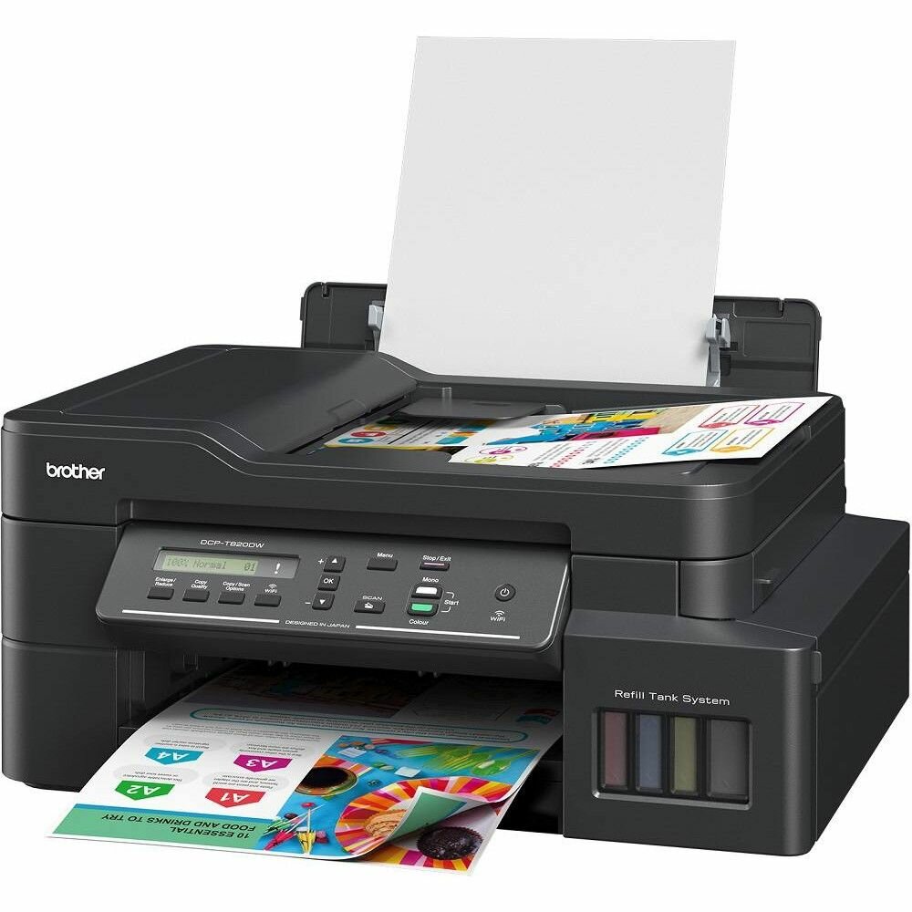 DCP-T820DW СНПЧ (с оригинальными чернилами)