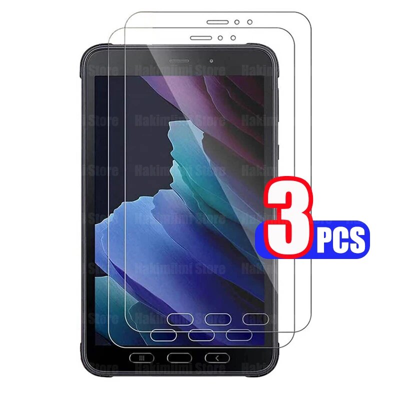 Защитная пленка Tempered Glass 3 шт для Samsung Galaxy Tab Active 3