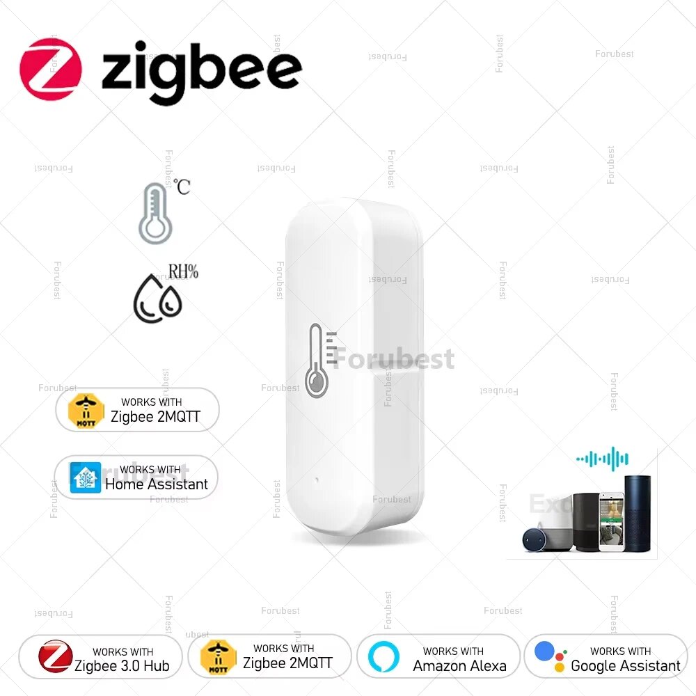 Датчик температуры и влажности Zigbee
