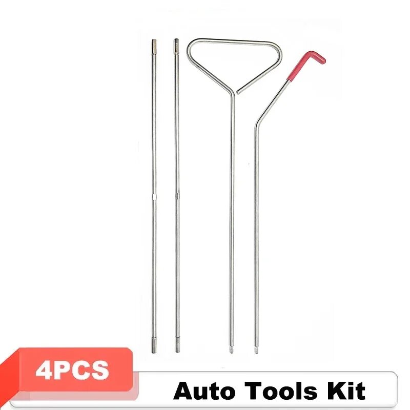 Автомобильное окно, дверь, аварийный открытый крючок, ключ, захват с длинным вылетом, инструмент для открытия разблокировки воздушного клина, мешок для выравнивания насоса, комплект для выравнивания грузовика, автоинструменты, 4pcs