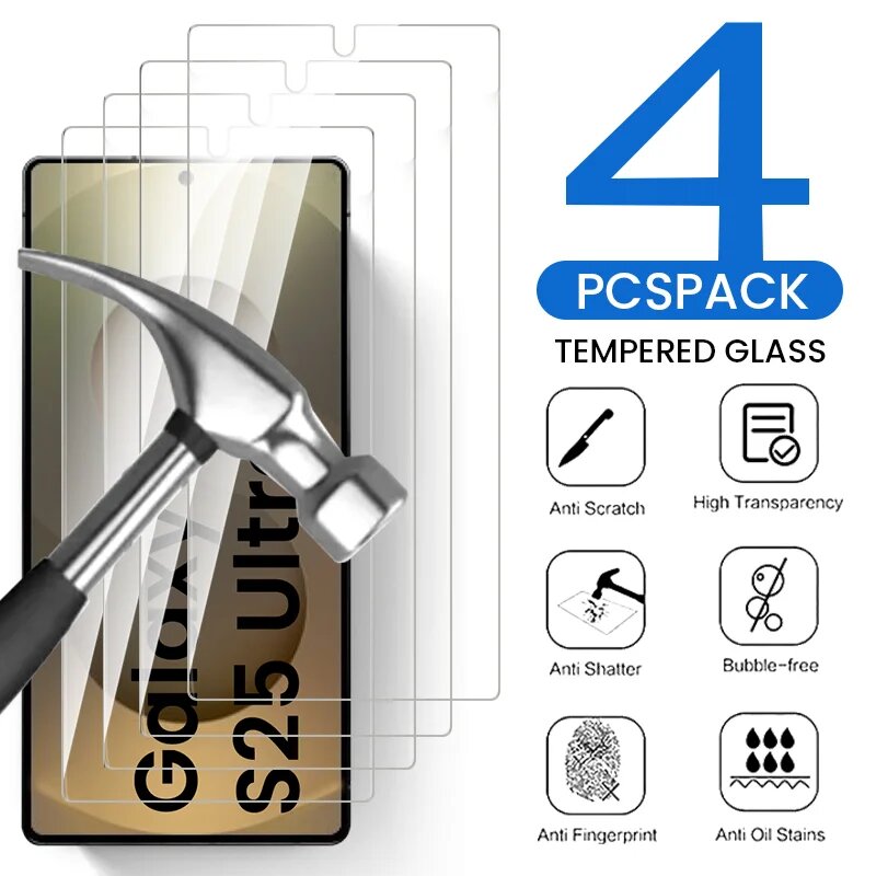 Защитное стекло 4шт Samsung Galaxy S24 Ultra