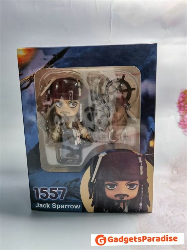 Фигурка - Nendoroid Pirates of the Caribbean JACK 1557# / Пираты Карибского моря джек 1557# / 10см