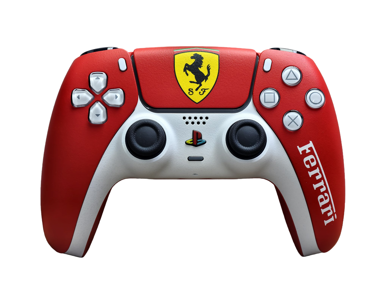Кастомизированный беспроводной контроллер DualSense PS5 « Ferrari»