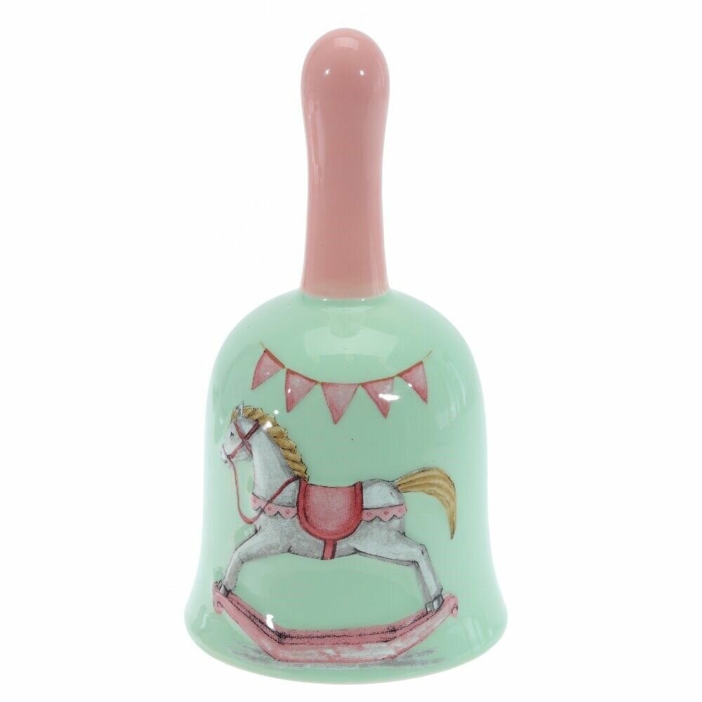 Колокольчик керамический "Лошадка", символ года 2026, 8х8х14 см