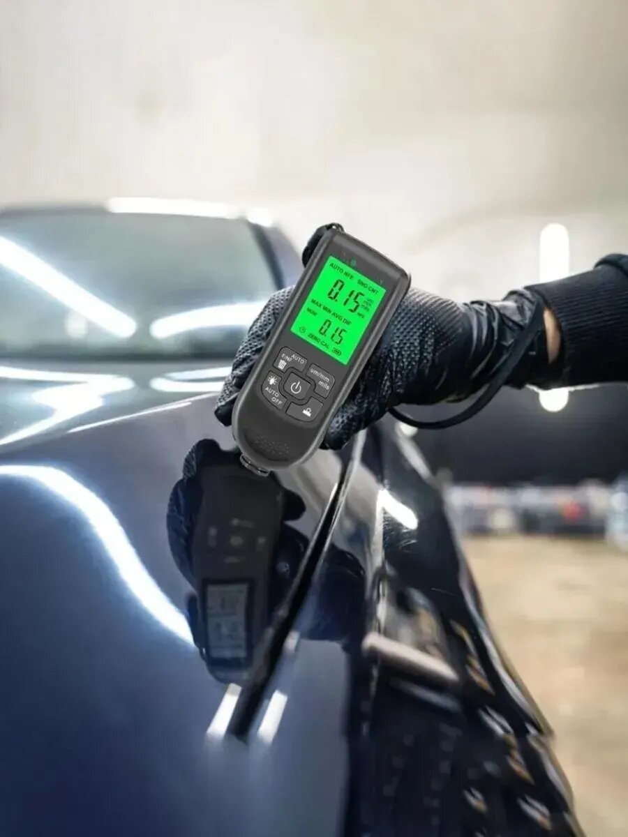 Проверка лакокрасочного покрытия автомобиля