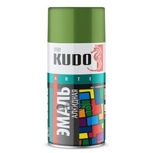 Эмаль универсальная "3p" technology фисташковая ral 6011 Kudo арт. ku-1008