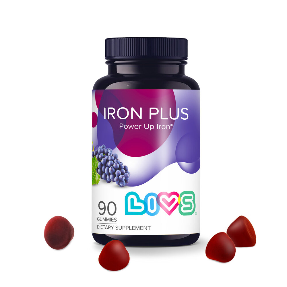 Комплекс мультивитаминов железо плюс со вкусом фруктов И ягод