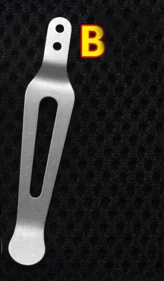 Зажим для ножа из титана TC4 для Rick Hinderer XM18 XM24 ZT 0055 0560 0561 0808 0450 0850