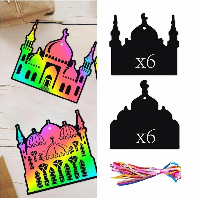 Украшение для скретч-карт PARTY DIY color scratch card