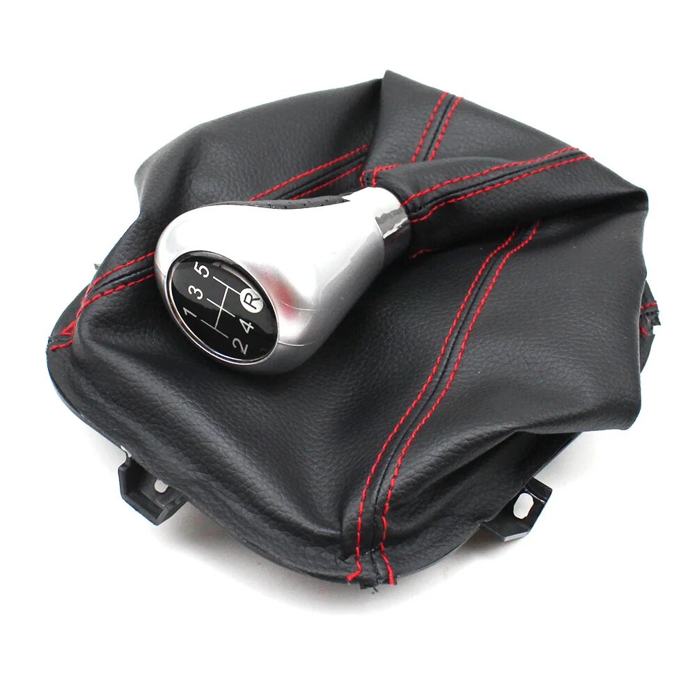 Пылезащитный чехол для рычага переключения передач Great Wall Hover H3 H5 2010-2012, черный, бежевый, 5 Speed red line