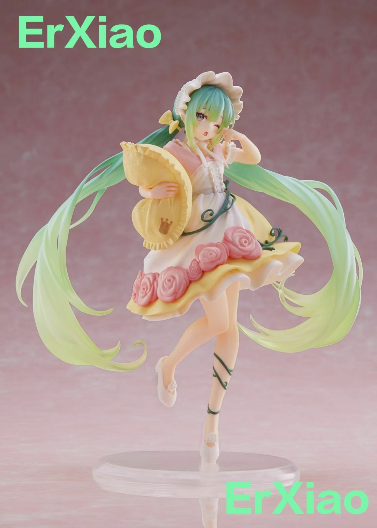 Фигурка TAITO , Wonderland Figure , Хацунэ Мику / Hatsune Miku Sleeping Beauty 18cm