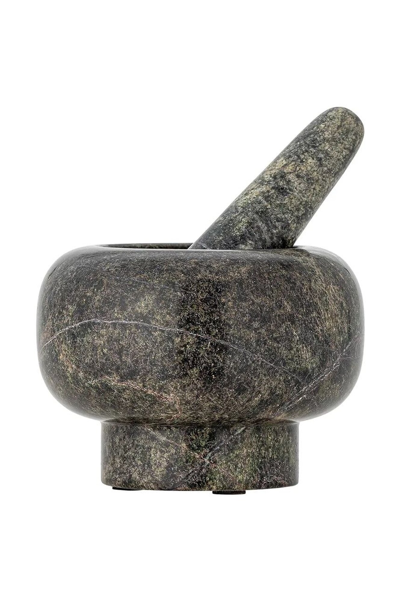 Ступка и пестик Bloomingville из мрамора, цвет коричневый, 82068571