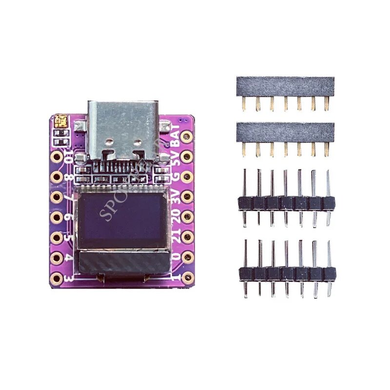 Spotpear ESP32-C3 плата разработки с ЖК-дисплеем ESP32 C3 0.42LCD