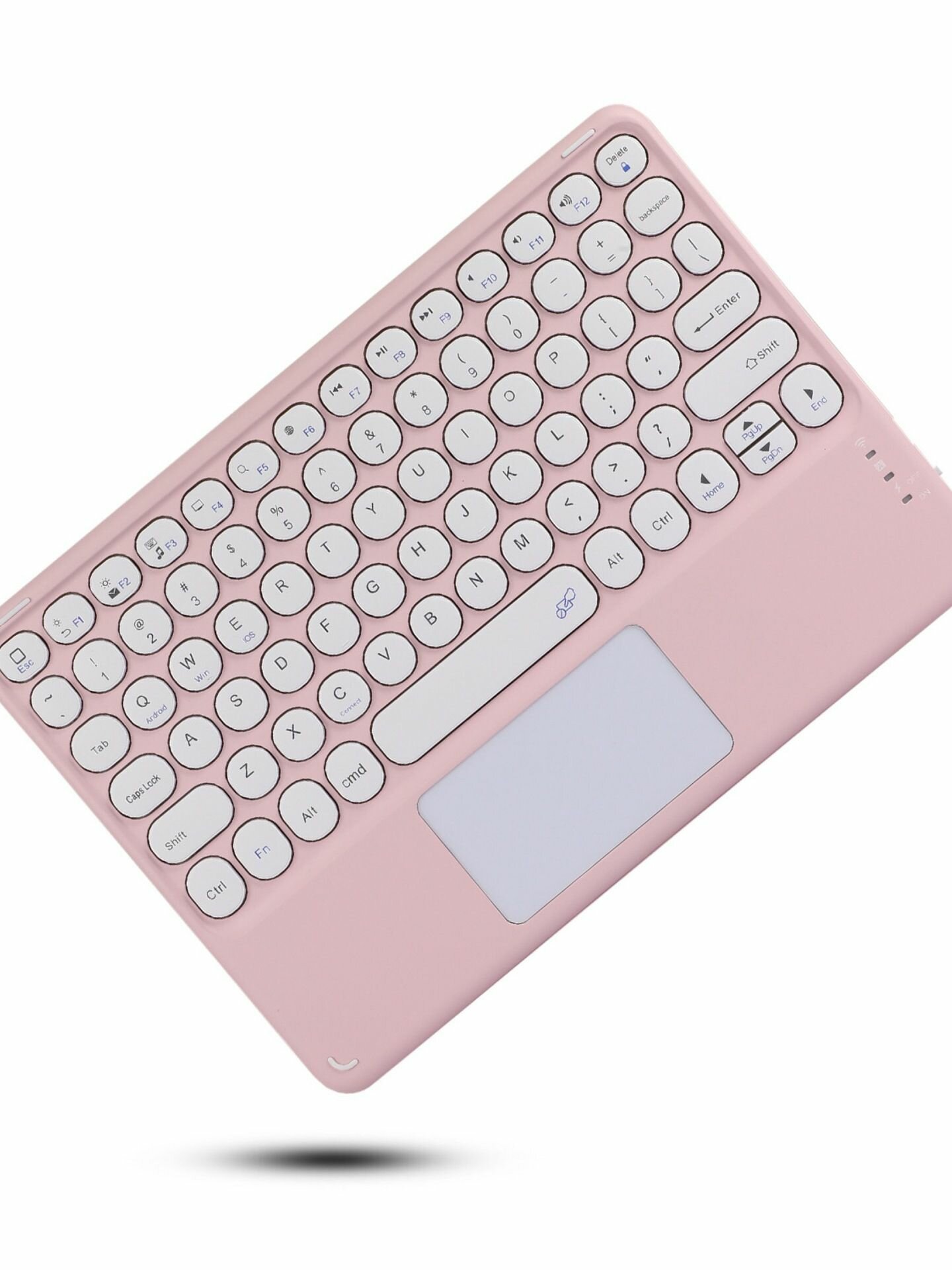 Магнитная беспроводная Bluetooth-клавиатура для iPad с сенсорным экраном, русская раскладка