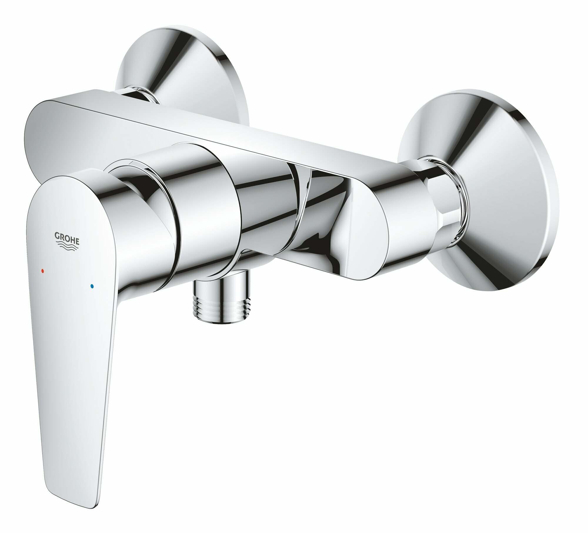 Смеситель для душа Grohe BauEdge 23635001, хромированный, рычажное управление